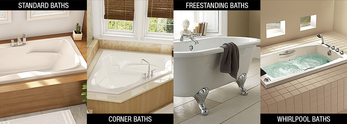 Baths - A Quick Guide on different types of bathtubs